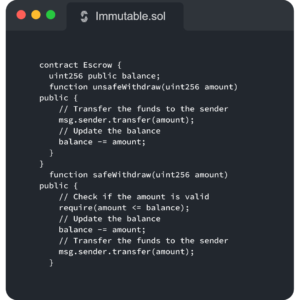 Top 5 Security Tips to Consider While Writing Smart Contract – ImmuneBytes